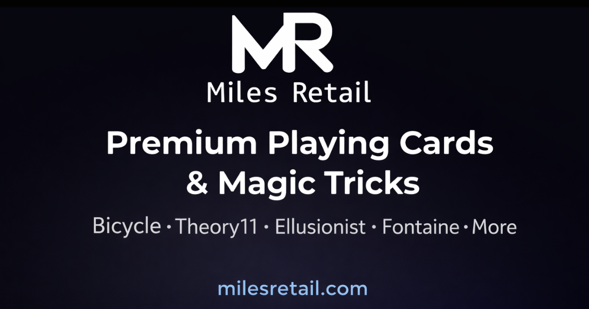 Miles Retail – Premium Playing Cards & Magic Tricks in India