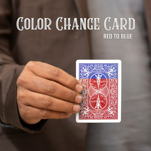 Color Change Card - Red to Blue – Miles Retail